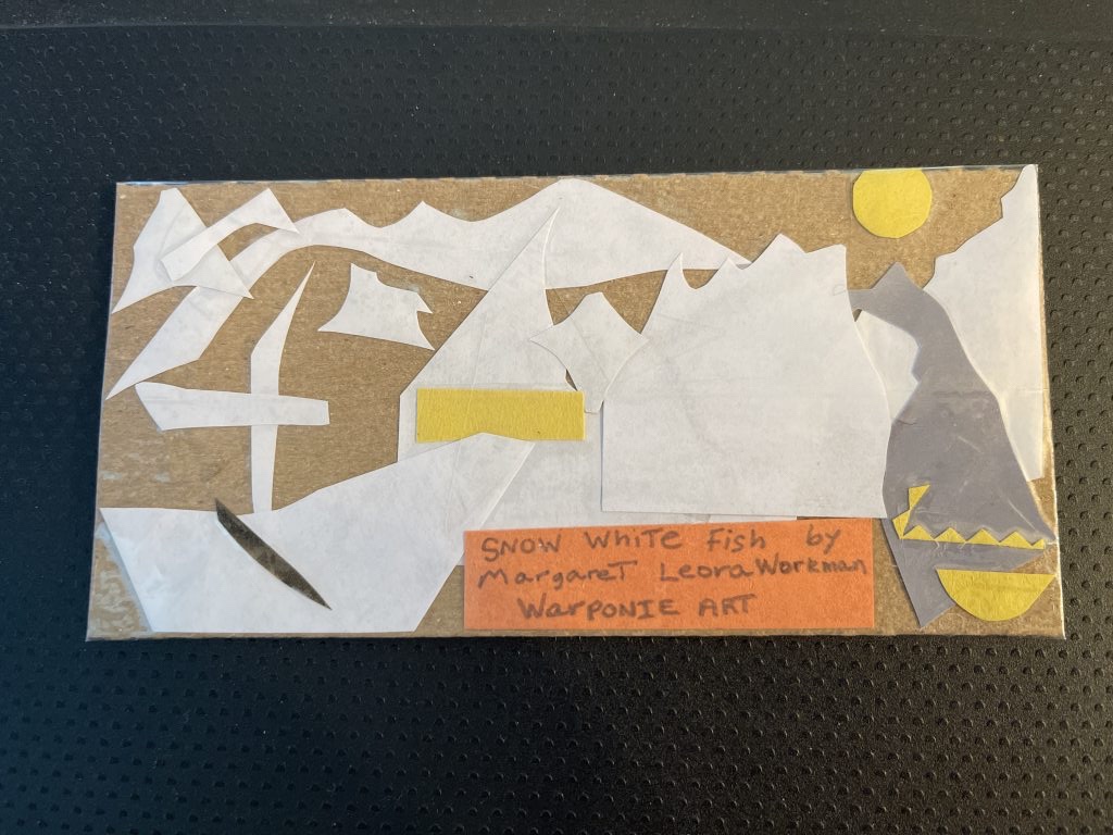 Snow White Fish By Margaret Leora Workman; Warponie Art – Industrial ...